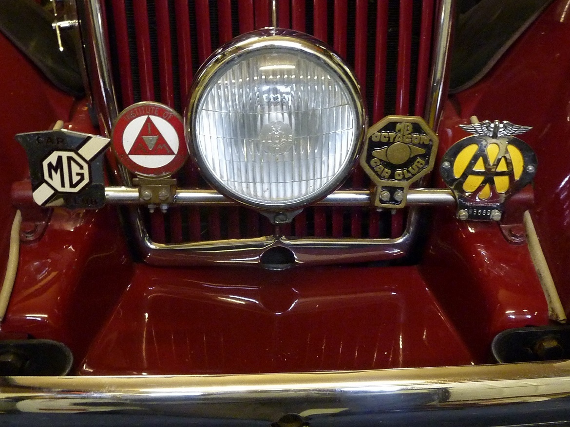 The Original MGTD Midget Aftermarket And Dealer Add Ons