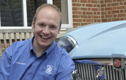 Adam Sloman becomes MG Car Club General Manager.