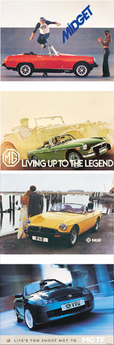 Classic MG showroom posters now available