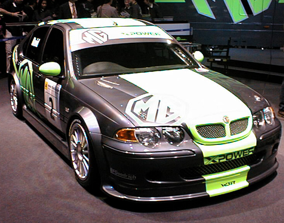 MG ZS EX259 Preview at Brands Hatch, Oct 6-7 2001